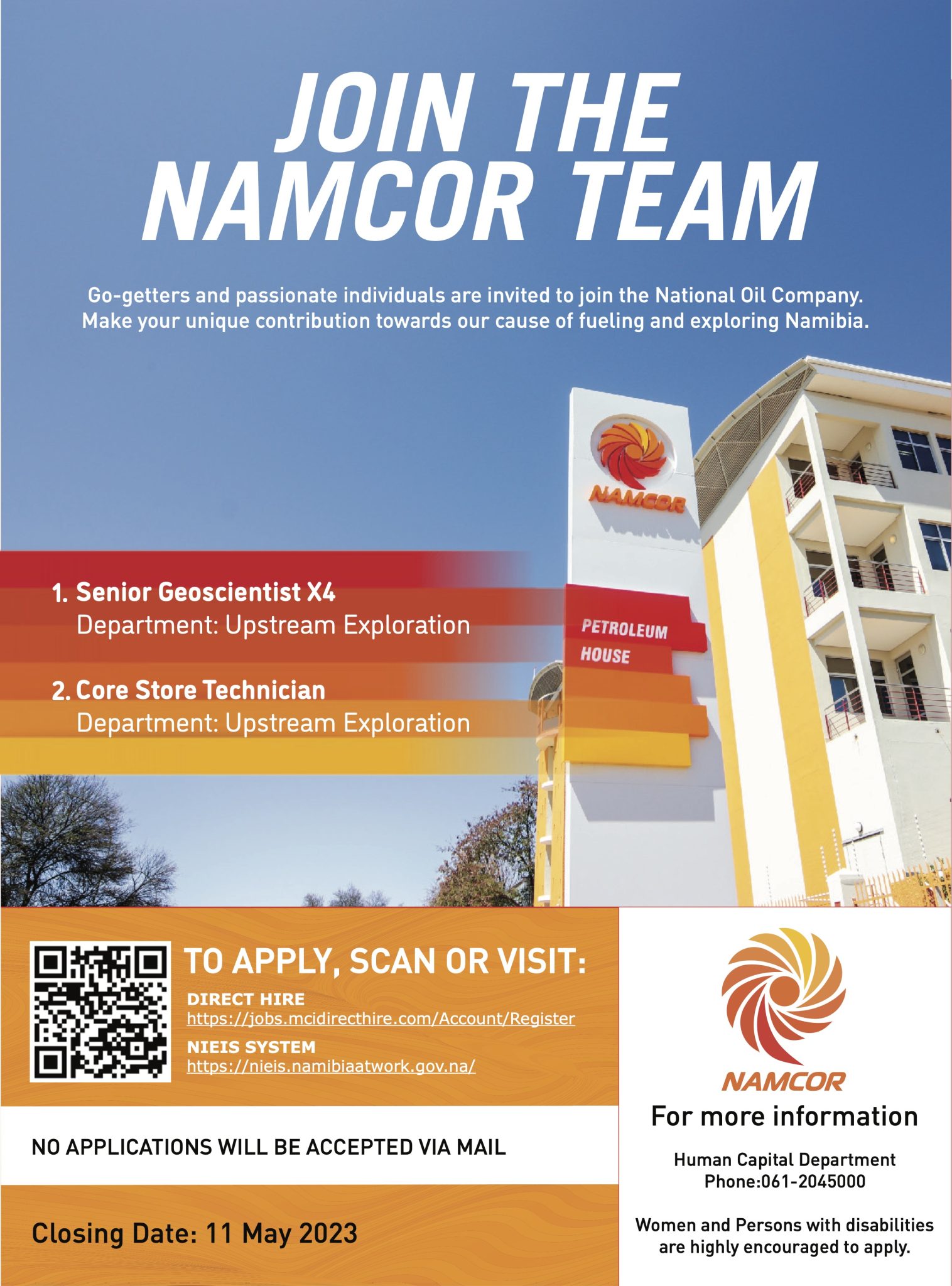 E-Recruitment - NAMCOR